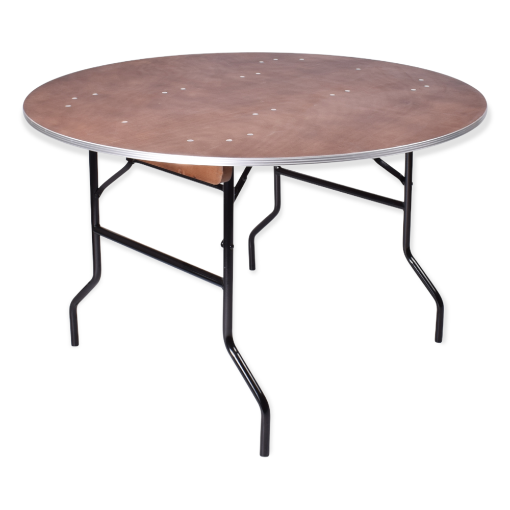 Ronde tafel diameter 122cm (6 personen) | Veluwse Partyverhuur